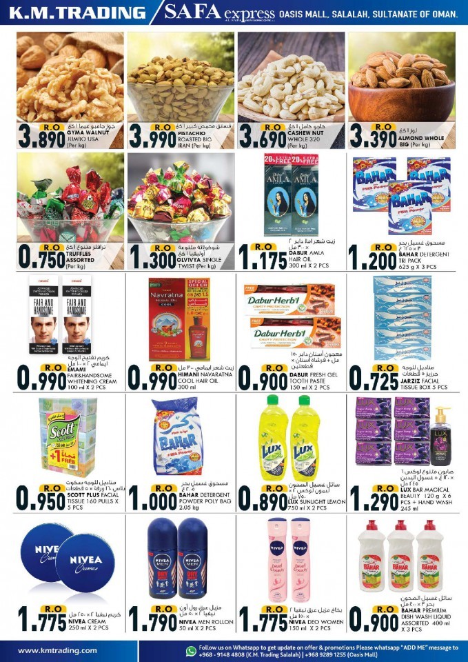 KM Trading Salalah Value Buys Deals | KM Trading Offers