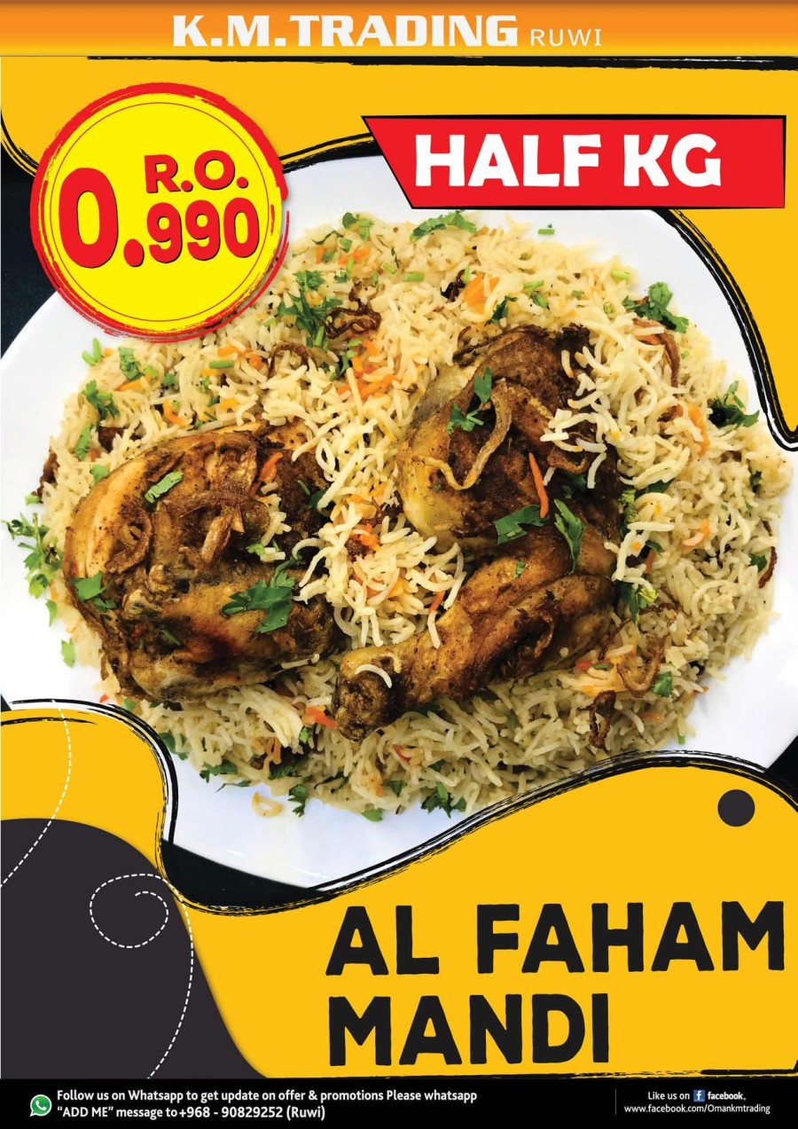 KM Trading Ruwi Hot Food Fiesta Deals