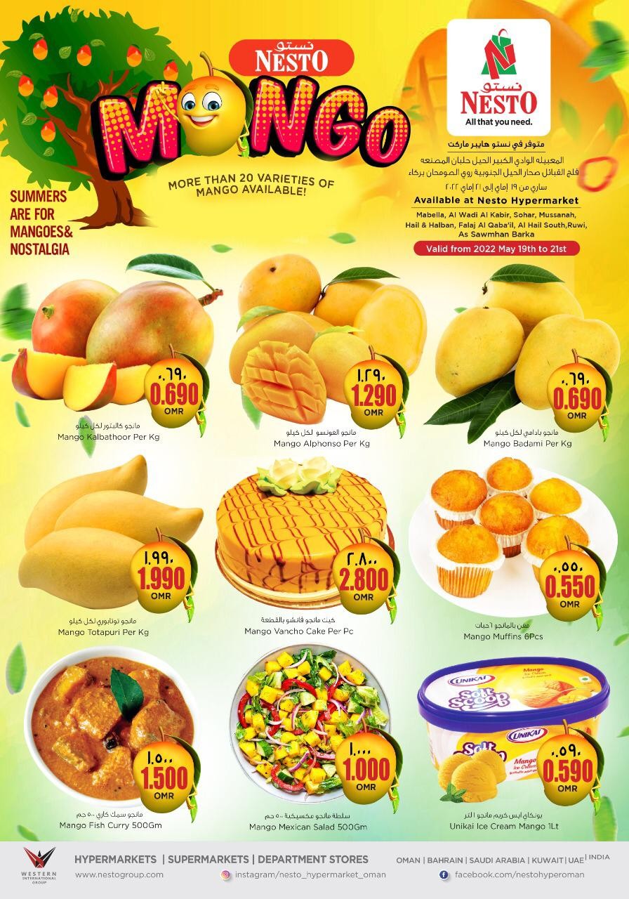Nesto Hypermarket Mango Offers | Oman Nesto Offers Today