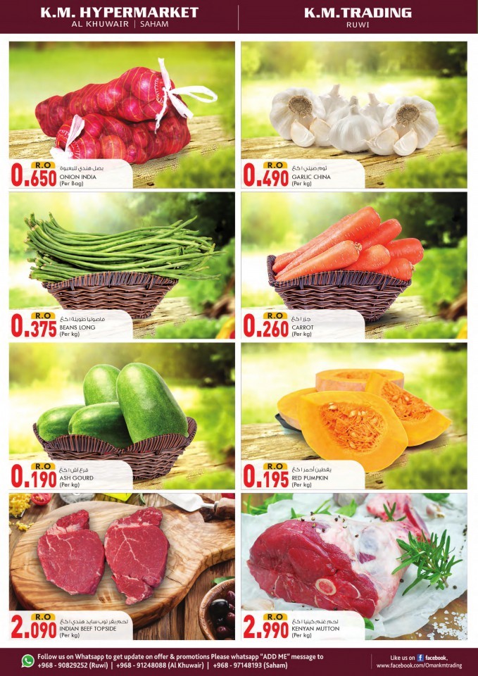 KM Trading & Hypermarket Weekend Fresh Deals 19-21 May 2022