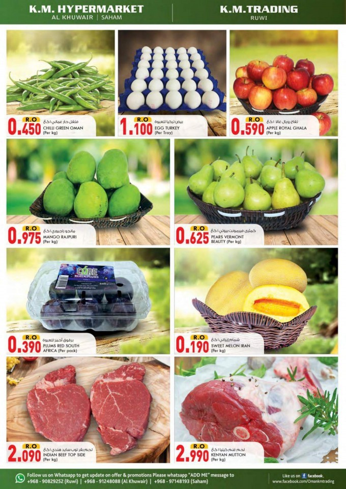 KM Trading & Hypermarket Weekend Fresh Deals 26-28 May 2022