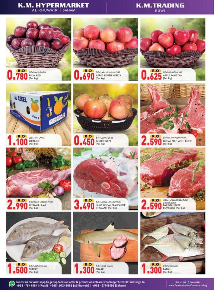 KM Trading & Hypermarket Fresh Deals 15-17 September 2022