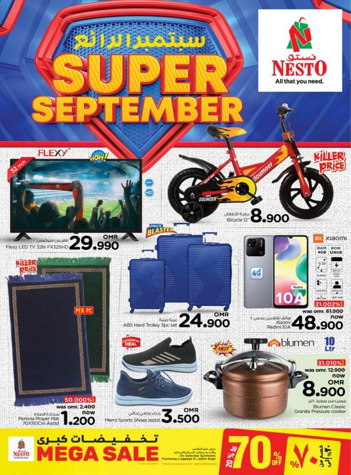Nesto Hypermarket Super September Deal | Oman Fliers