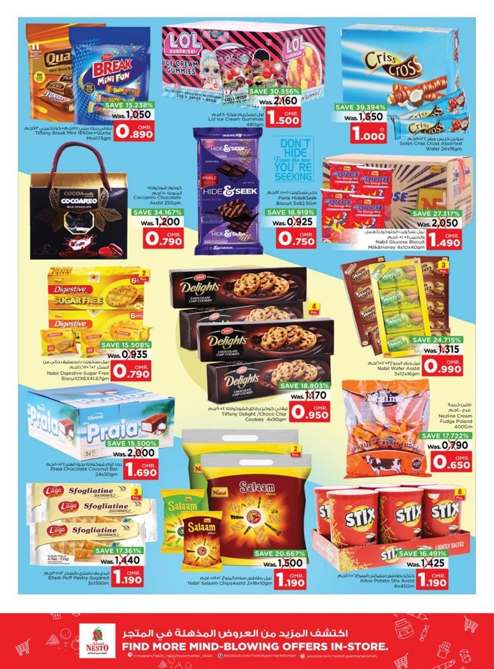 Nesto Febulous Shopping Days Offer | Oman Nesto Offers Today