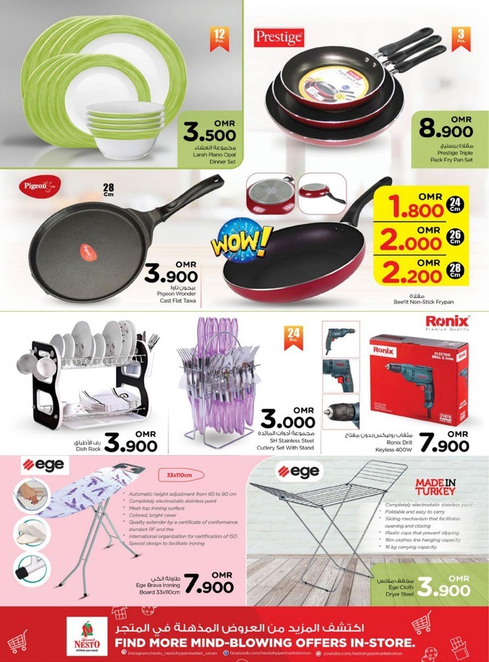 Nesto Price Drop Sale Flyer | Nesto Oman Offers Today