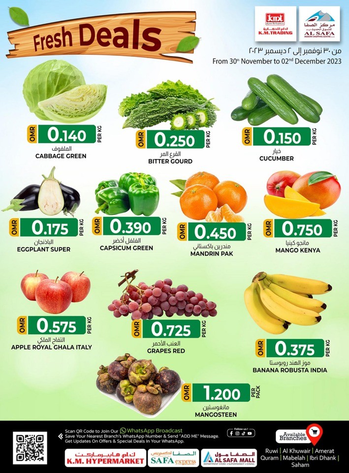 KM Trading Best Fresh Deals Flyer | Oman Offers Today