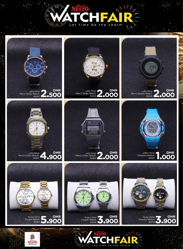 Nesto Watch Fair Offer Flyer | Nesto Oman Offers Today