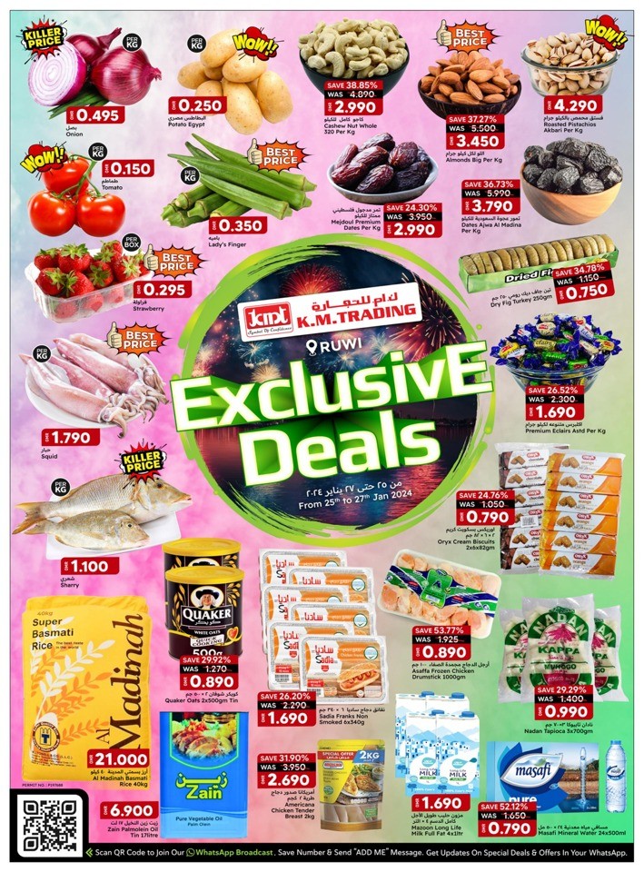 KM Trading Ruwi Exclusive Deal 25-27 January 2024