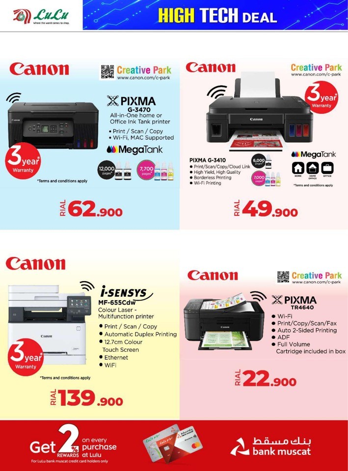 Lulu High Tech Deal Flyer | Lulu Oman Offers Today