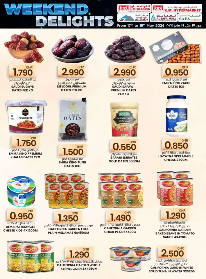 KM Trading Weekend Delights Promotion 17-19 May 2024