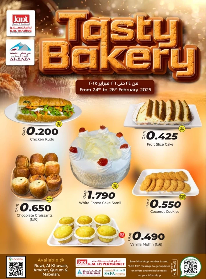 KM Trading Tasty Bakery Deal | Oman Shopping Offers Today